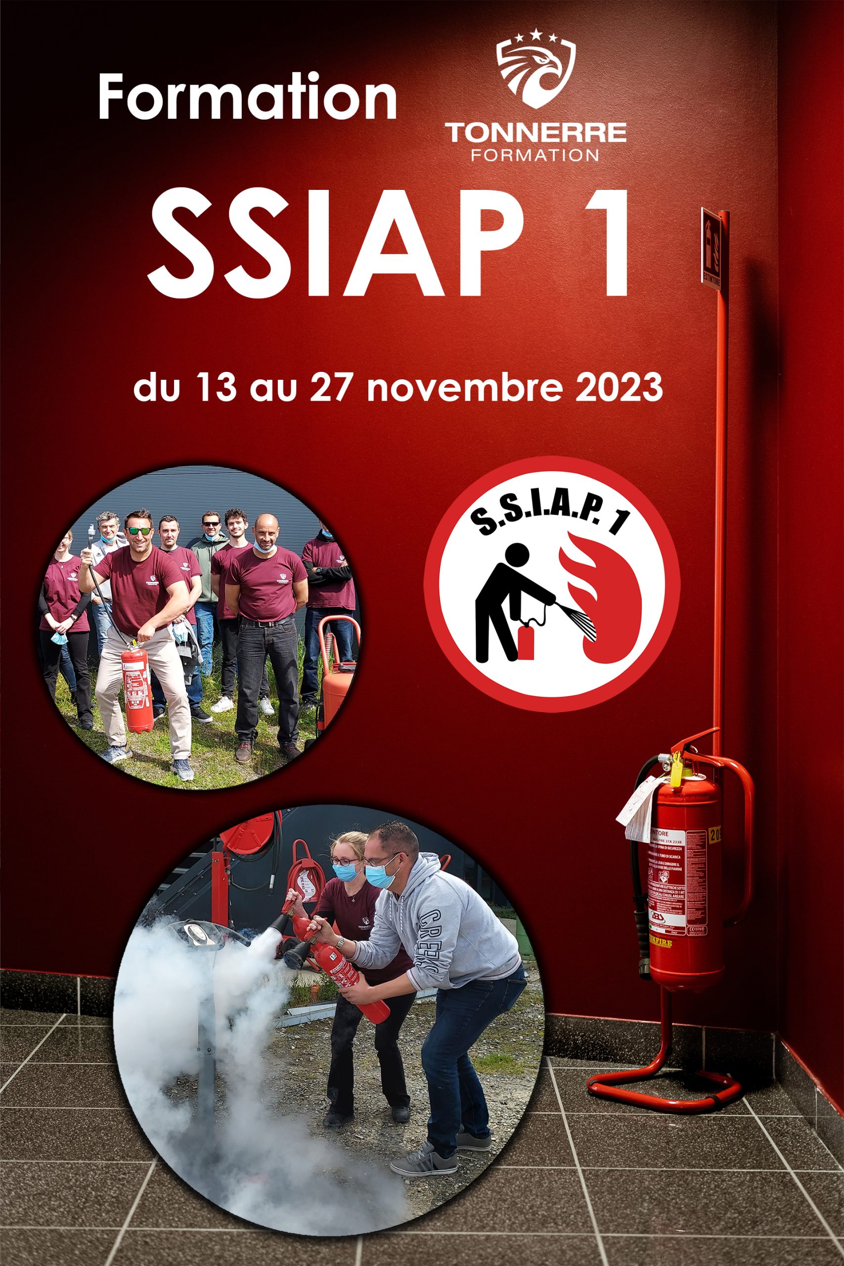 Formation SSIAP 1 en Novembre 2023 - Devenez un professionnel de la Sécurité Incendie avec ...