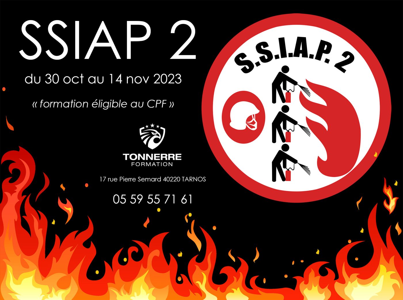 Formation SSIAP 2 à Tonnerre Formation : Boostez votre carrière en sécurité incendie dès octobre ...